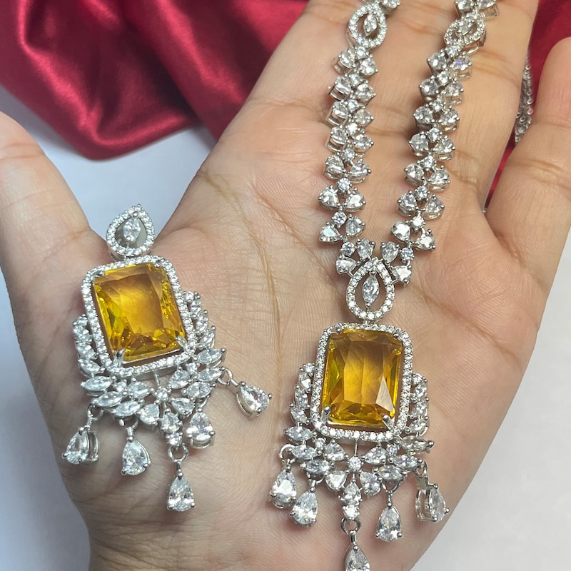 Yellow Jewelry - Etsy