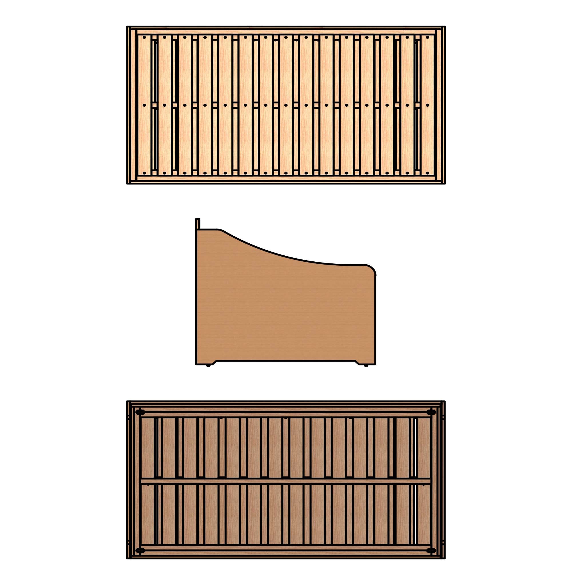 DIY Modern and Functional Bed Plan - Etsy