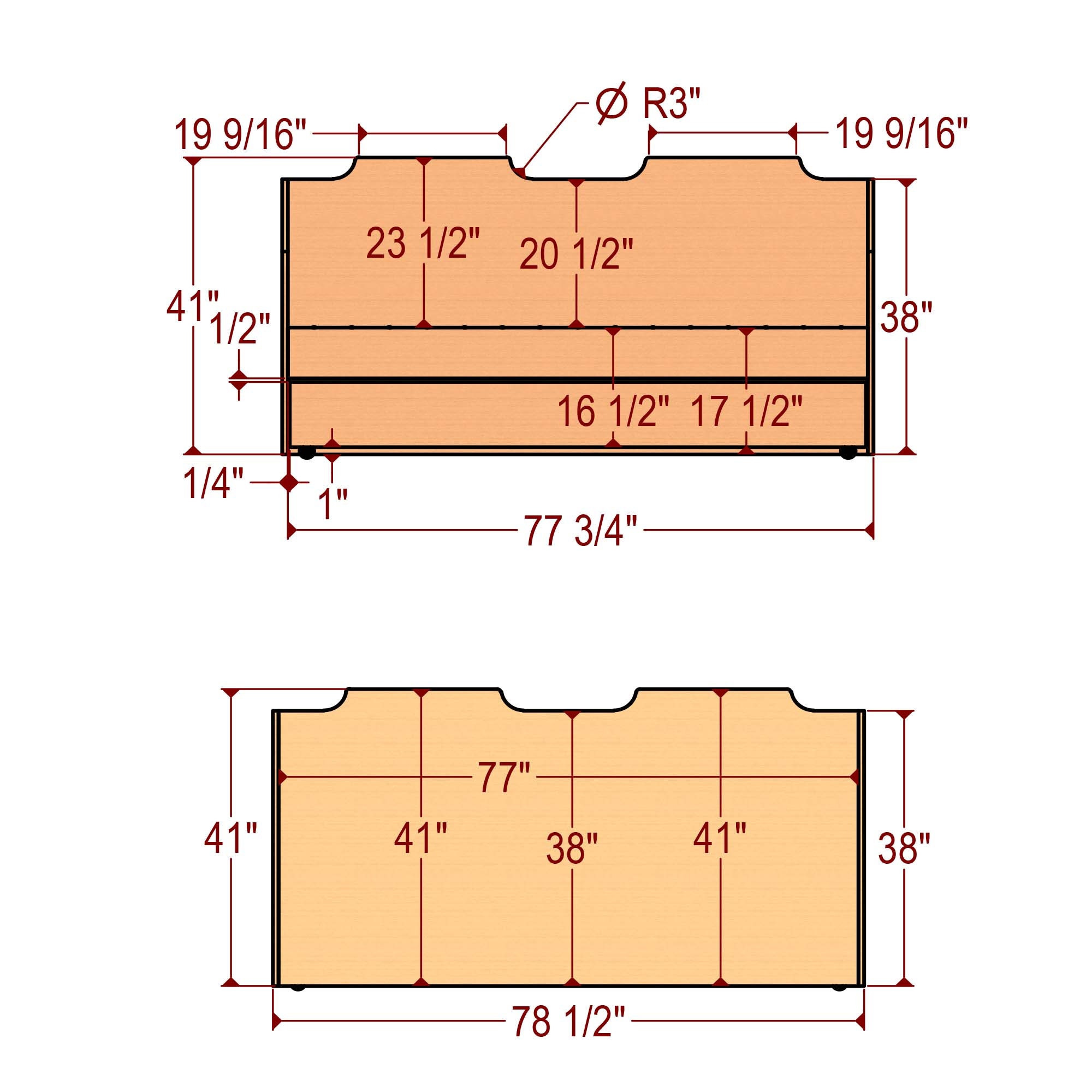 DIY Modern and Functional Bed Plan - Etsy