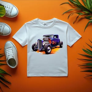 Cool Classic Hot Rod Car Sublimation Designs - Hot Rod PNG , Hot Rod ...