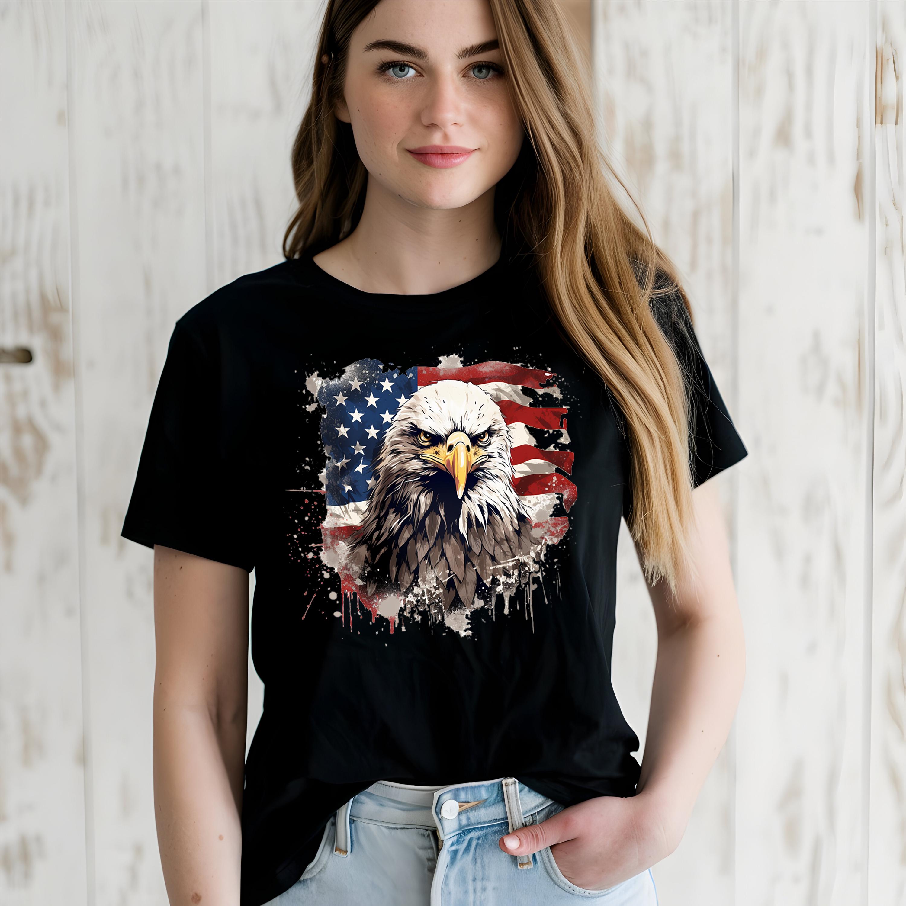 American Distress Flag Eagle PNG , Sublimation Designs, Digital ...