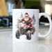 Santa Claus Atv Png, Sublimation Designs -digital Download, ATV PNG ...