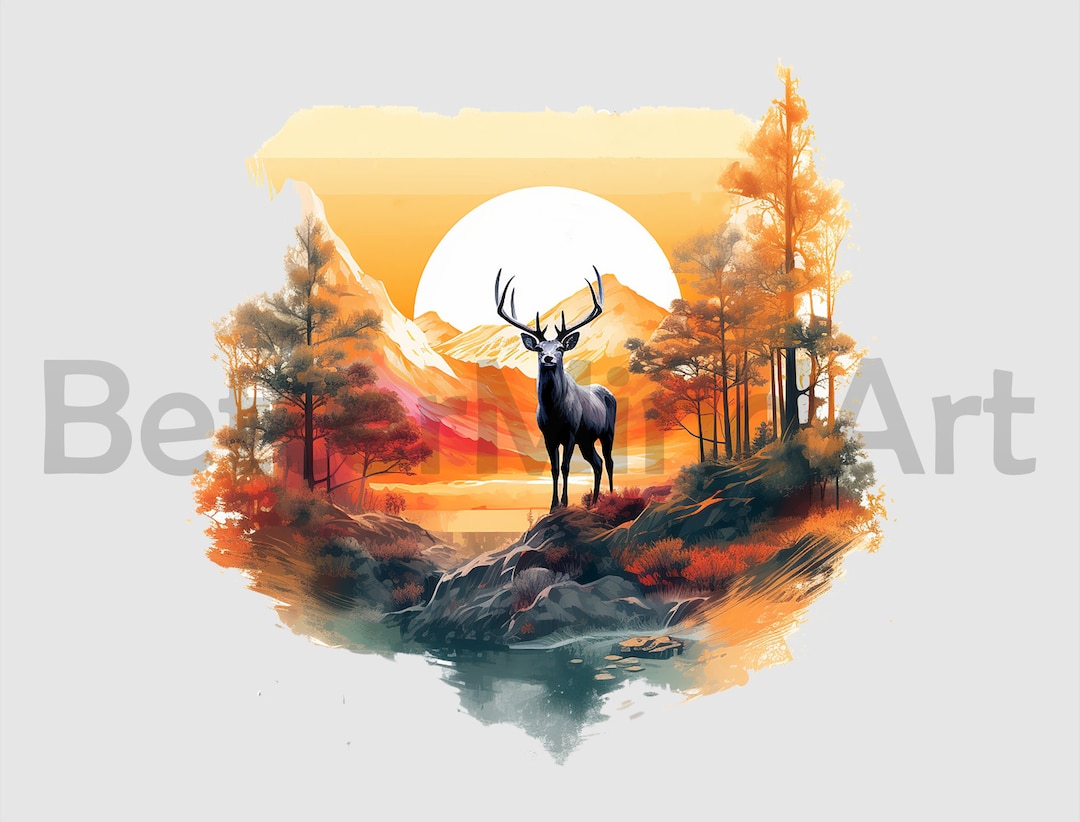 Life is Better in the Woods #88 Deer Hunting PNG Sublimation Designs ...