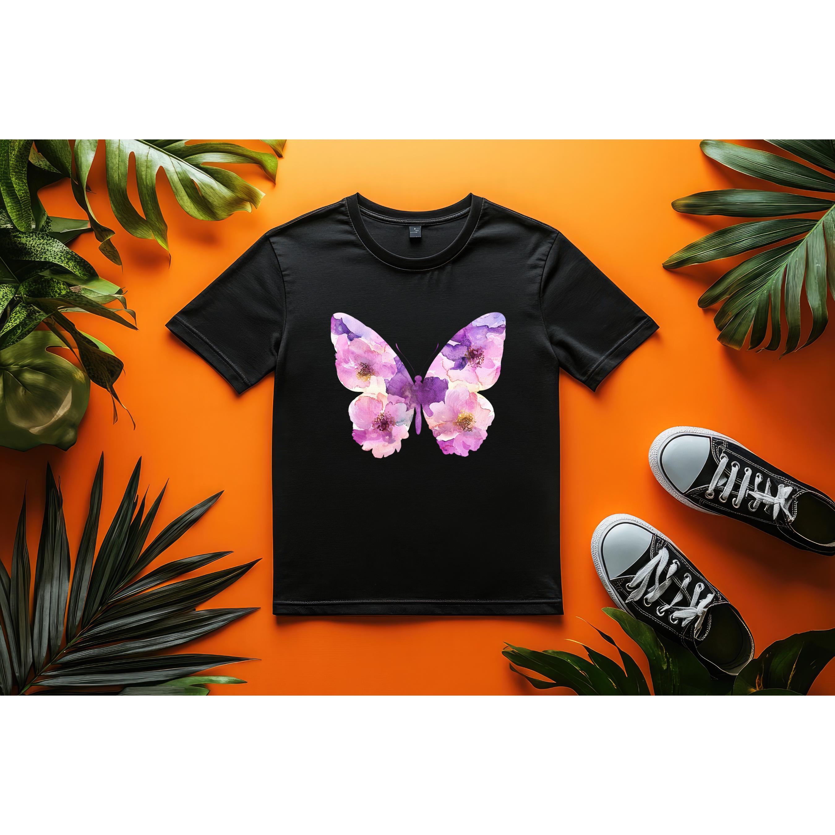 90 Purple Butterfly Clipart Bundle PNG | Watercolor Lavender Butterfly ...