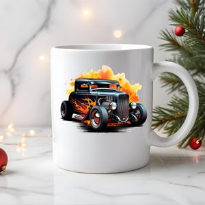 Classic Hot Rod Car #01 Sublimation Designs - Hot Rod PNG , Hot Rod ...