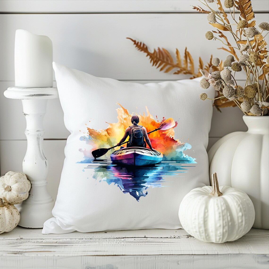 Cool Kayaking #02 Sublimation Designs T-shirt, Kayak Png, Kayaking ...