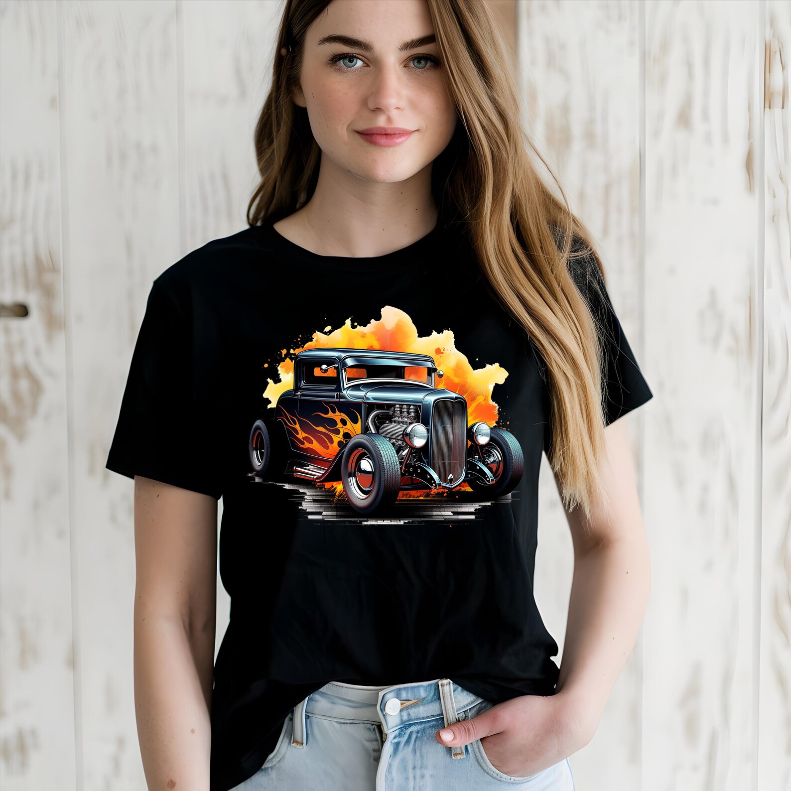 Classic Hot Rod Car #01 Sublimation Designs - Hot Rod PNG , Hot Rod ...