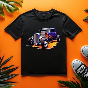 Cool Classic Hot Rod Car Sublimation Designs - Hot Rod PNG , Hot Rod ...