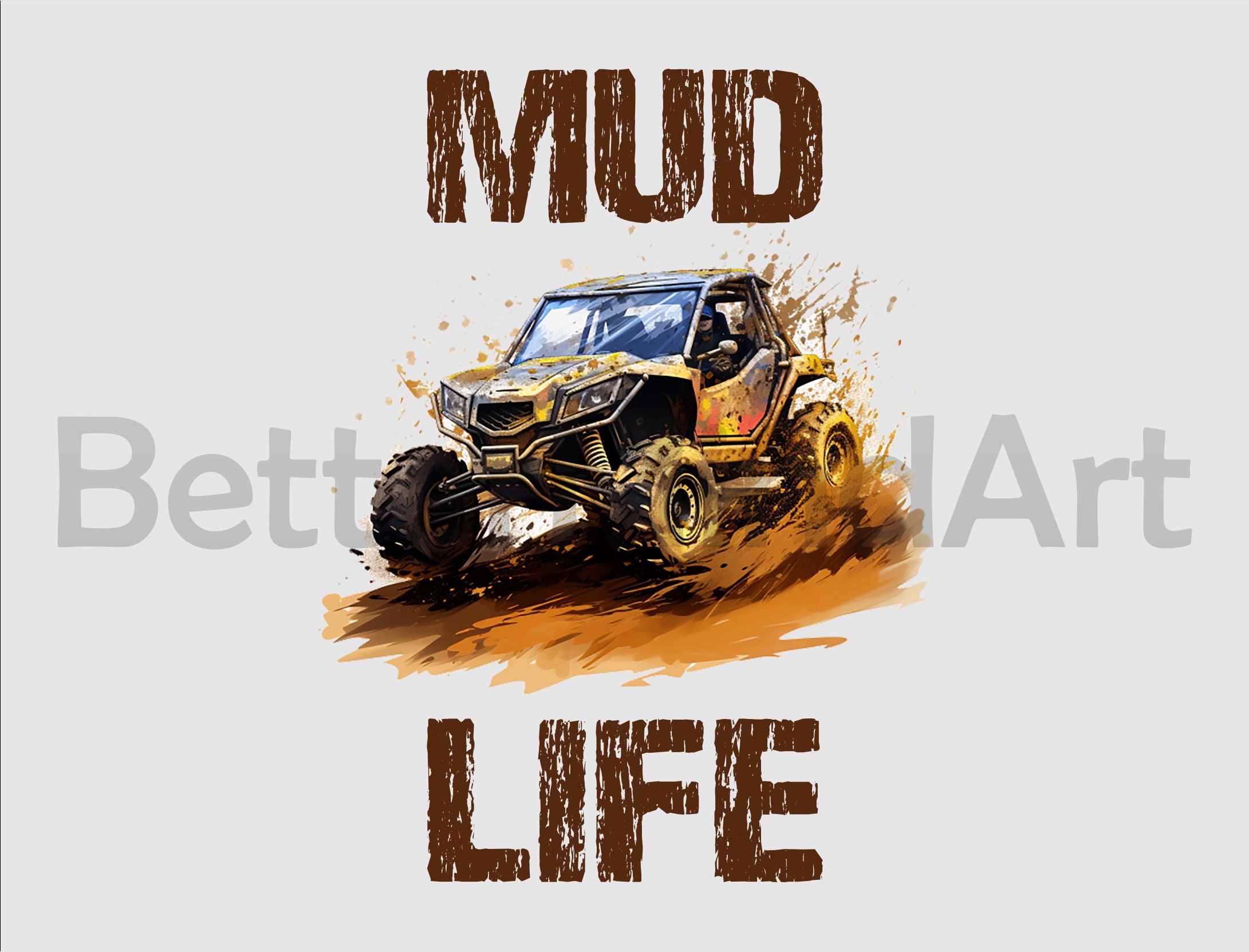 Mud Life UTV Sublimation Designs - Utv PNG , Utv Clipart - Etsy