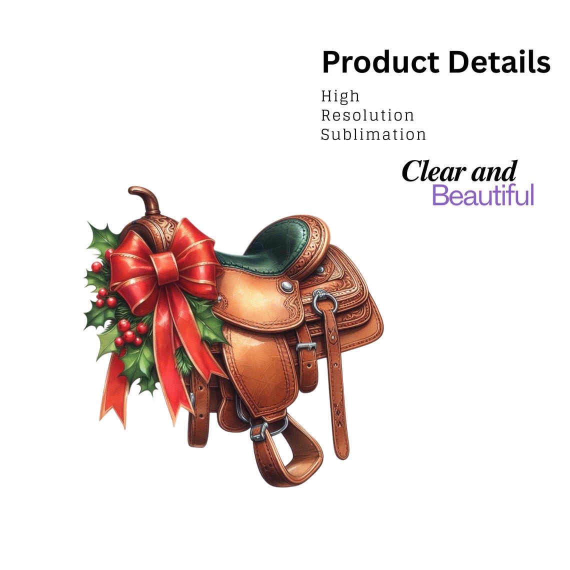 25 Watercolor Christmas Western Clipart Bundle PNG | Cowboy Boots Hats ...