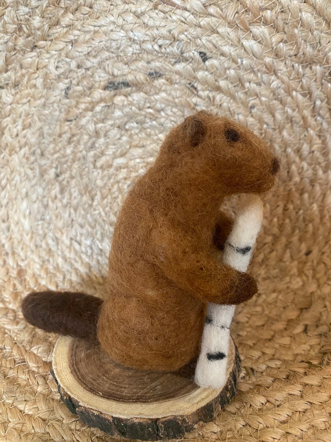 Needle Felted Beaver - Etsy