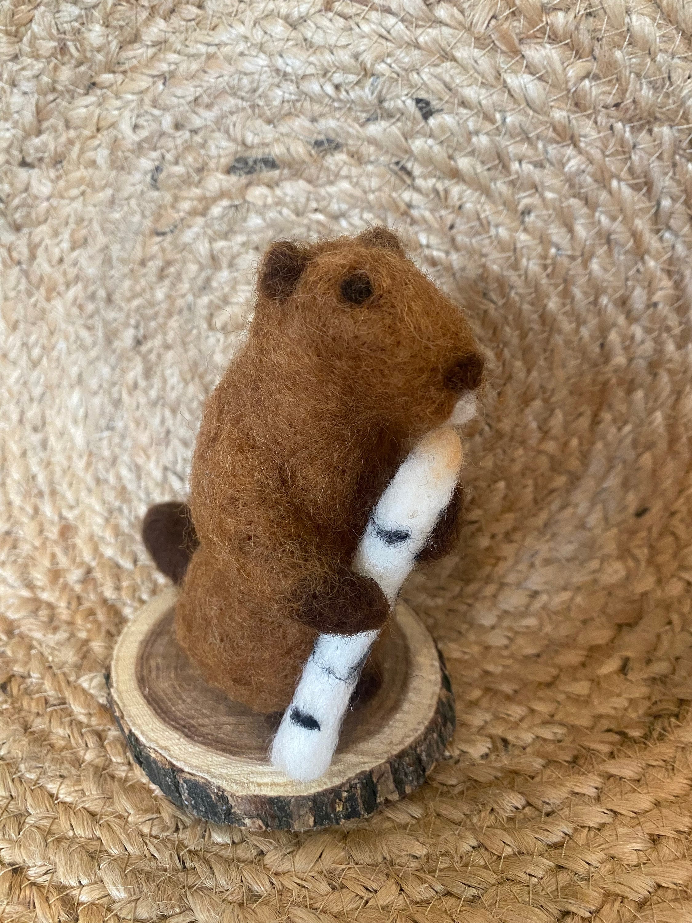 Needle Felted Beaver - Etsy