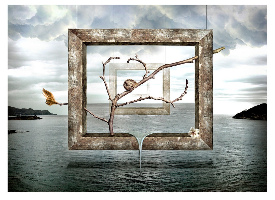Surreal Landscape Photography, Color Surreal Poster, Fantasy Landscape Photography, Fine Art ...