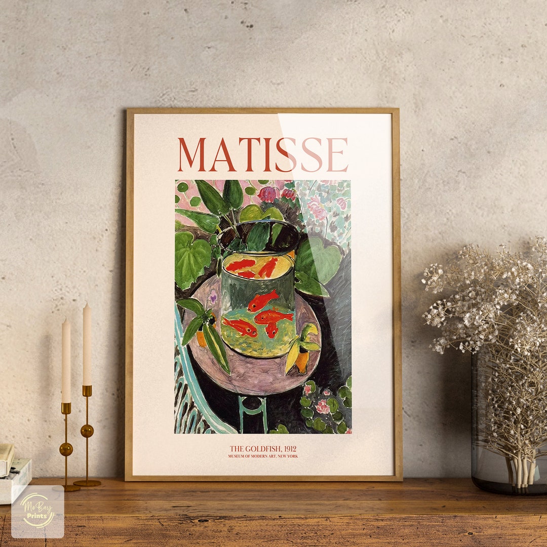 Henri Matisse the Goldfish, 1912 Henri Matisse Artwork, Henri Matisse ...