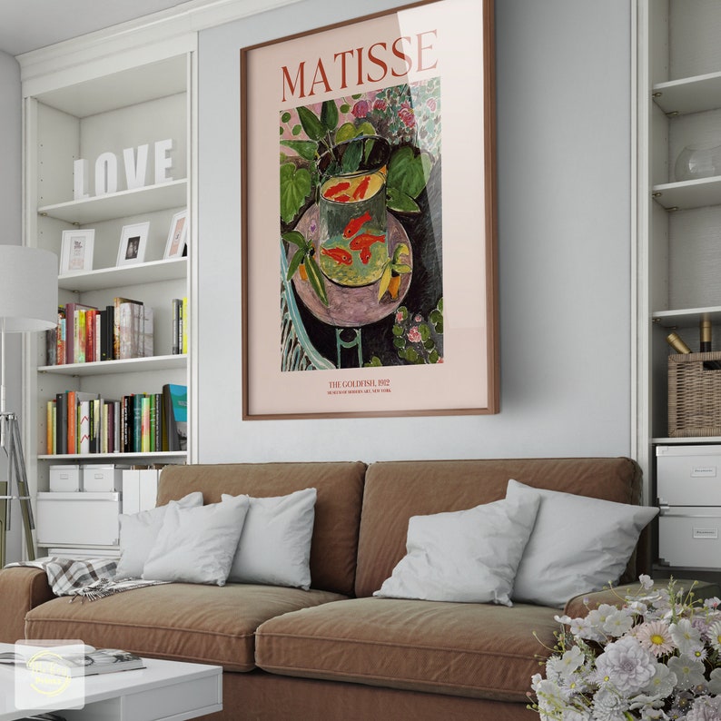 Henri Matisse the Goldfish, 1912 Henri Matisse Artwork, Henri Matisse ...