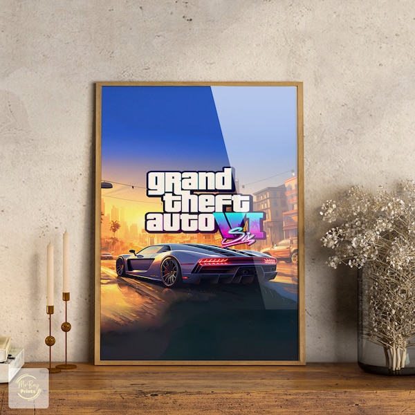 Grand Theft Auto 5 Poster - Etsy