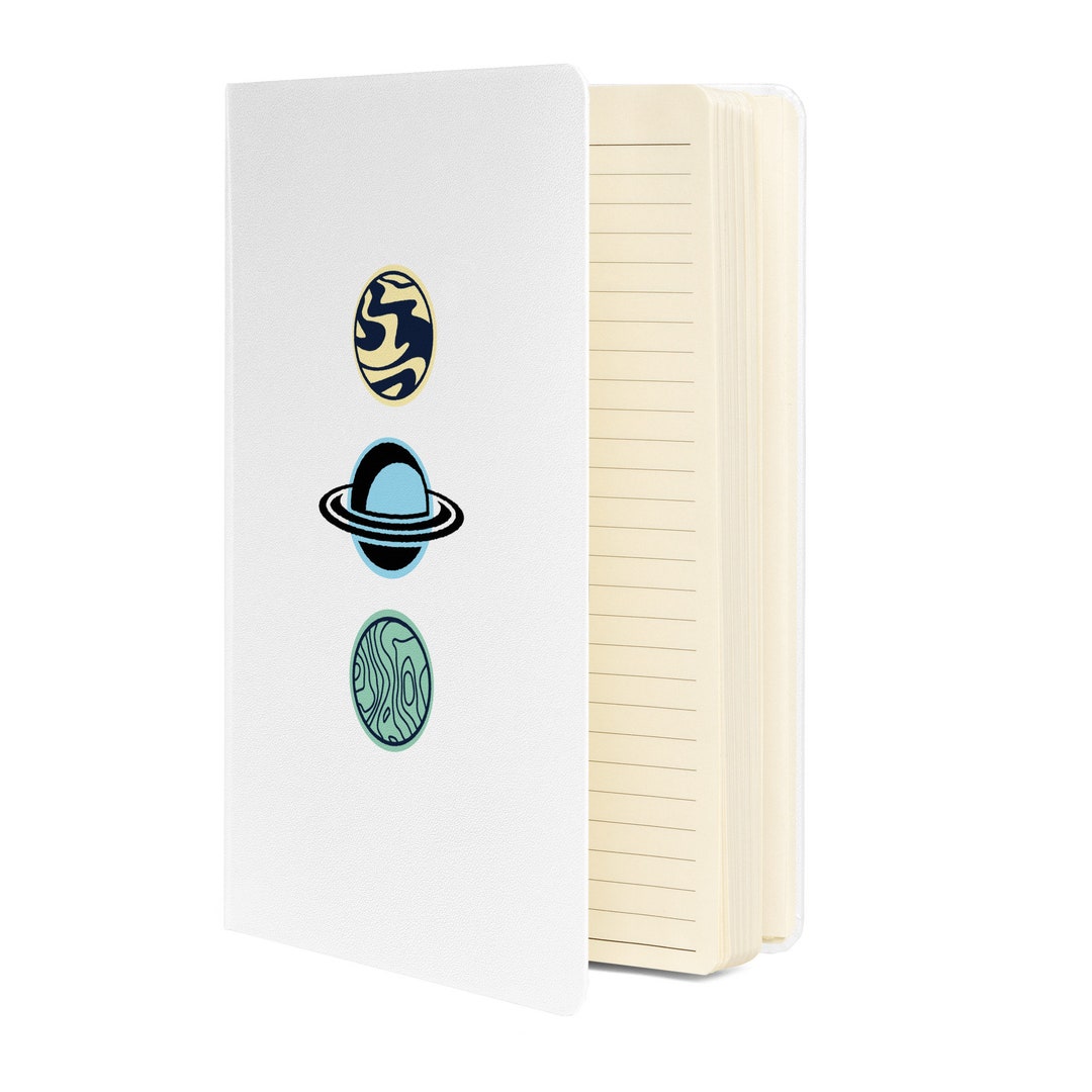 Planet Journal for Dreamers 5.5" × 8.5" | Features Built-in Ribbon ...