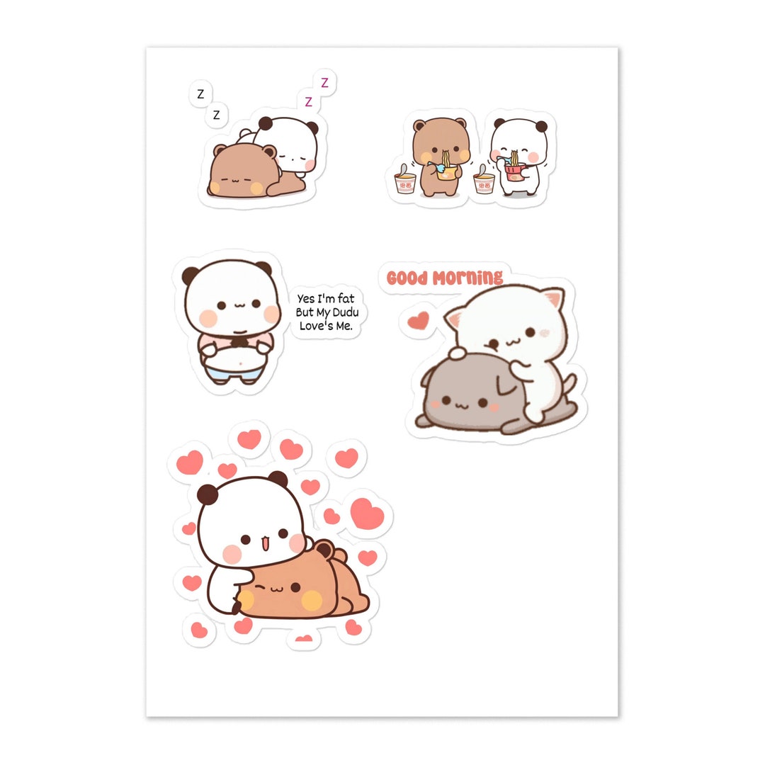 Bubu Dudu Sticker Sheet for Creative Expression - Etsy