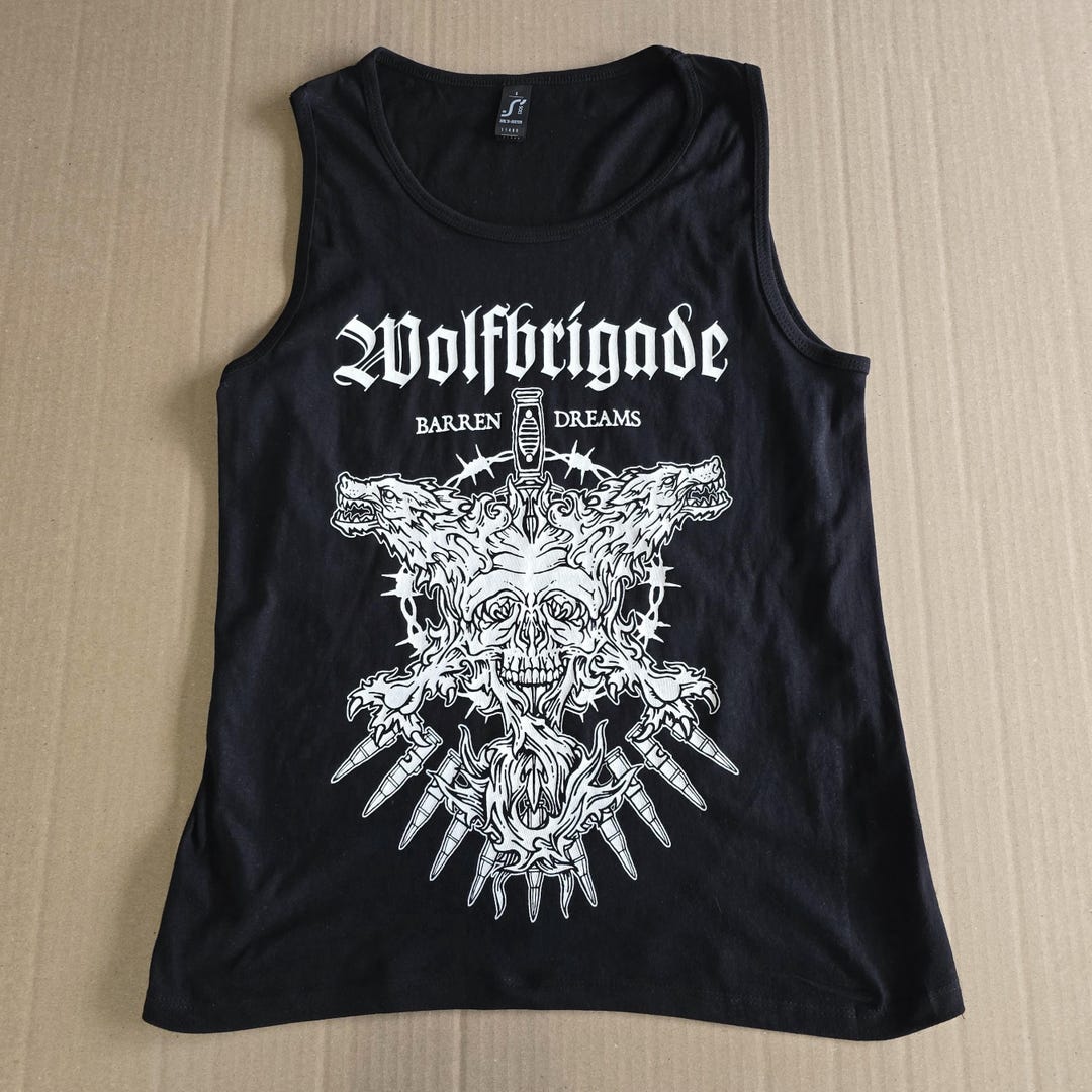WOLFBRIGADE – Barren Dreams – Tank Top (amebix Crust Misery Wolfpack ...