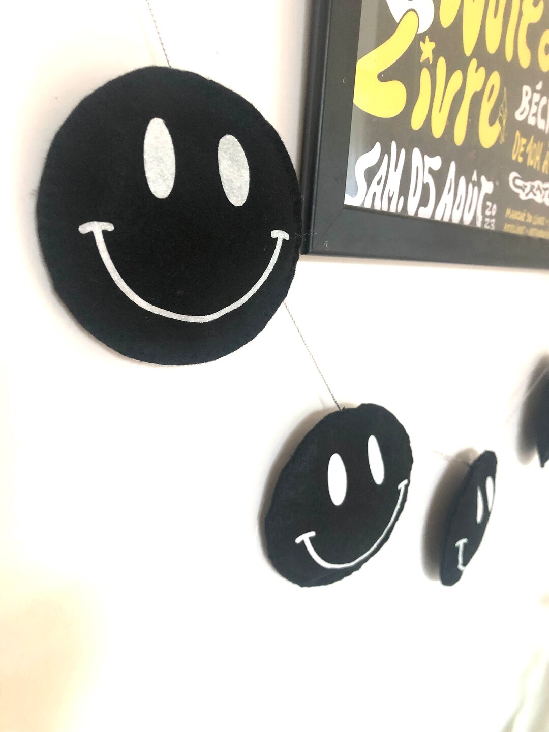 Smiley Garland - Etsy