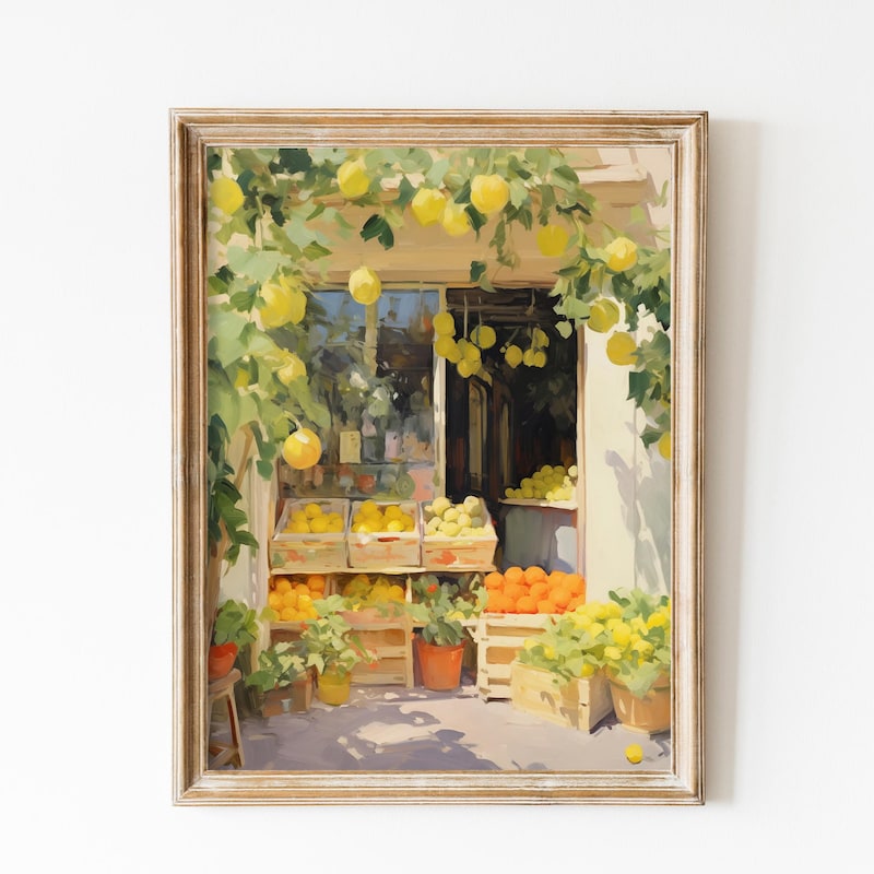 Lemon Wall Art - Etsy