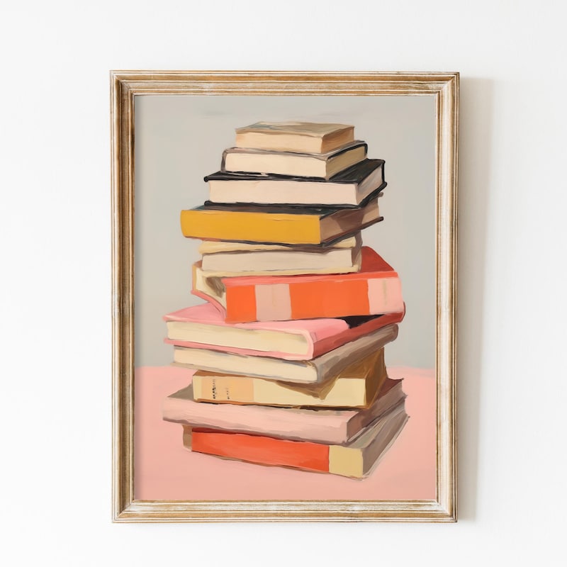 Book Lover Art - Etsy