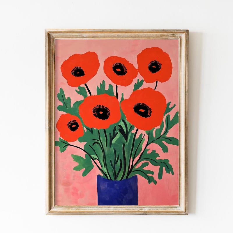 August Living Wall Art - Etsy