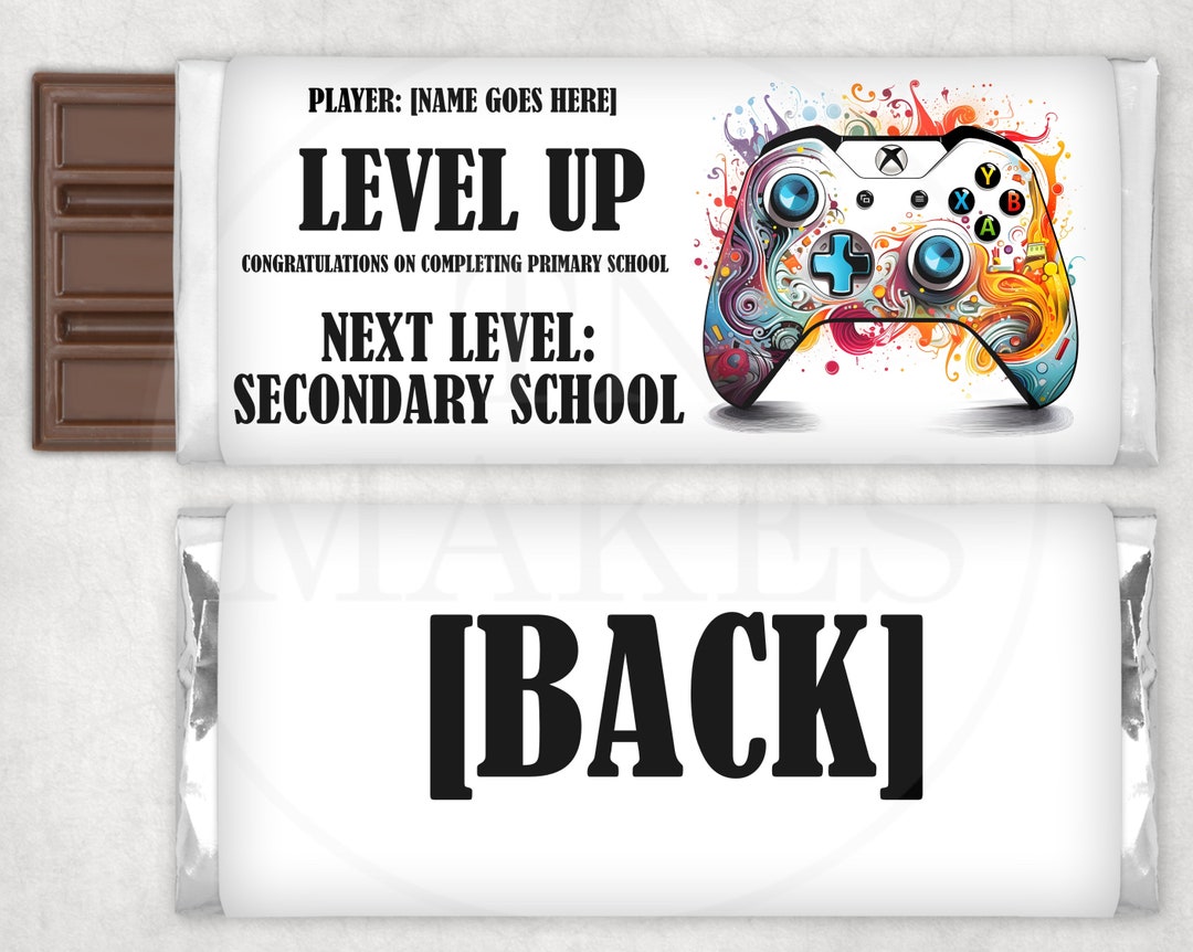 School Leavers Chocolate Bar Wrapper Year 6 Leavers Wrapper Only ...