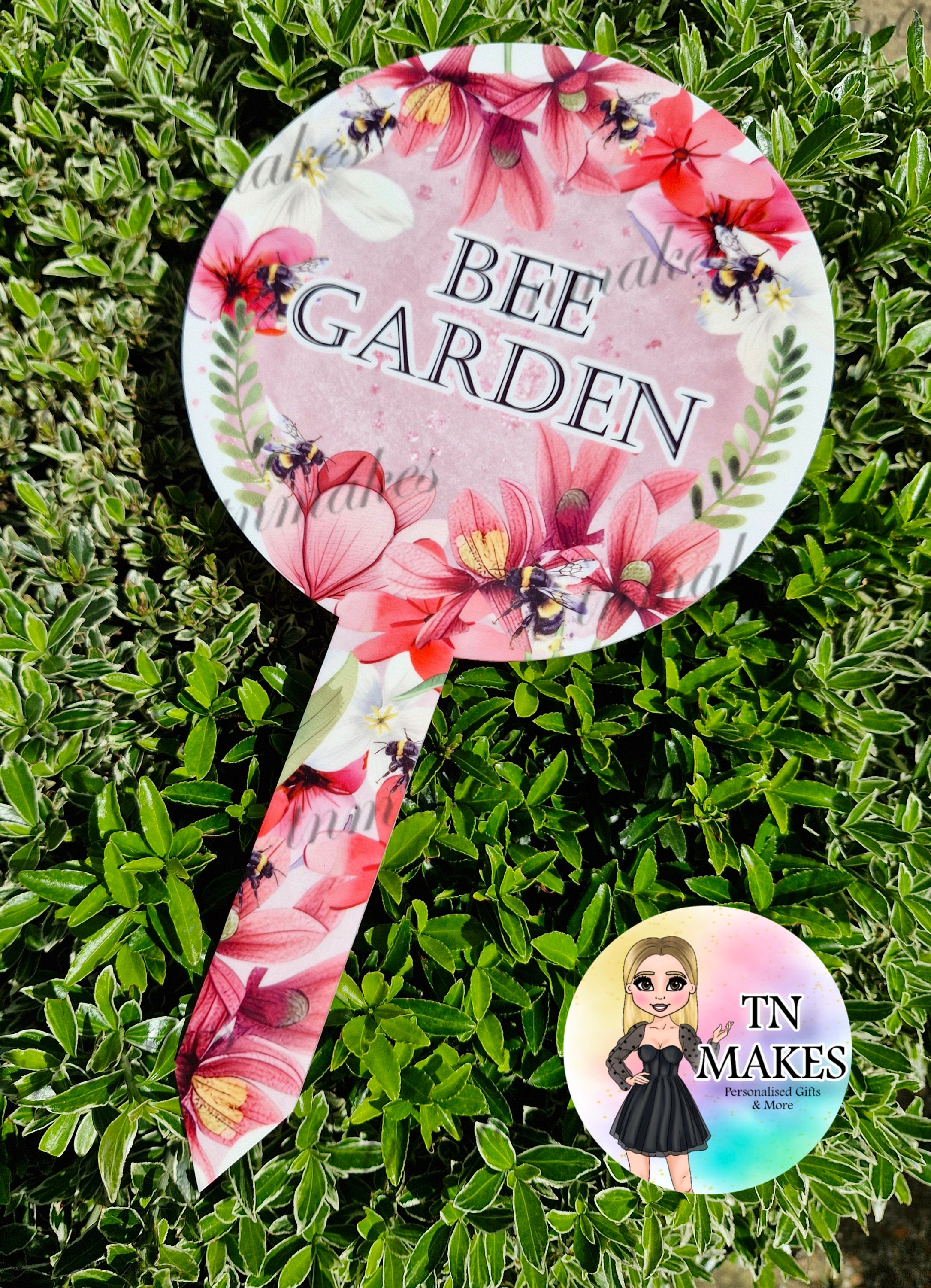 Bee Garden Sign PNG Bee Garden Sign Digital Download 2 Pngs - Etsy