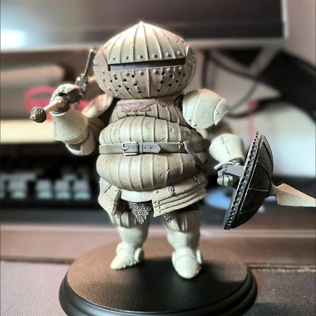 Onion Knight Statuedark Souls Figure Handmade - Etsy