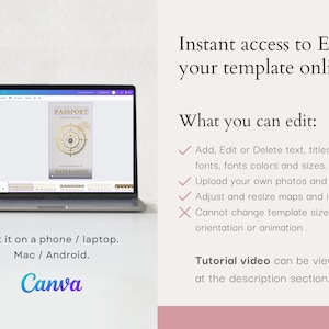 Birthday Travel Invitation, Digital Travel Invitations, 50th Birthday ...