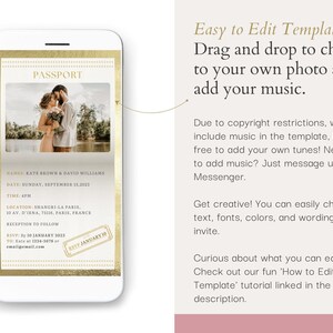 Birthday Travel Invitation, Digital Travel Invitations, 50th Birthday ...