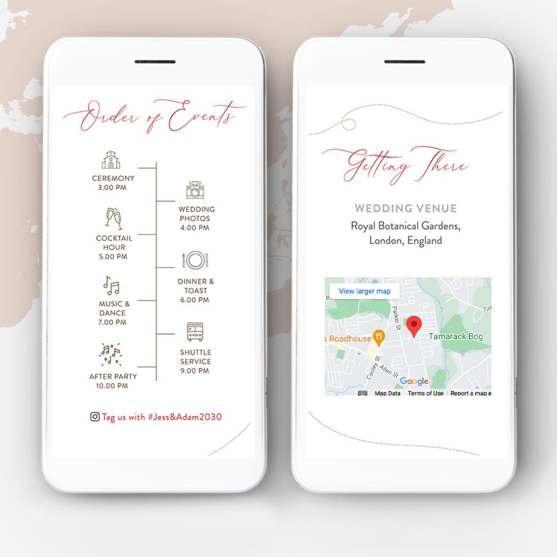 Digital Destination Wedding Invitation Wedding Invite Rsvp Digital ...