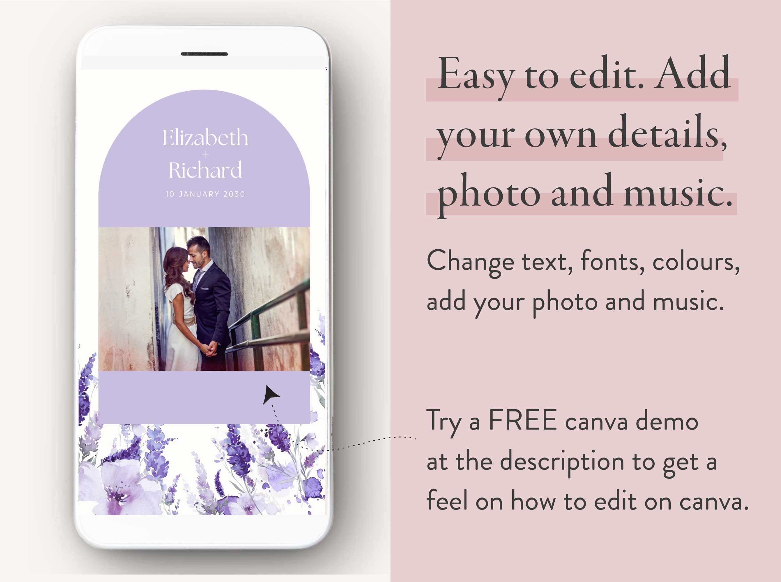 Digital Brown Birthday Party Invitation, Brown Birthday Card Digital ...