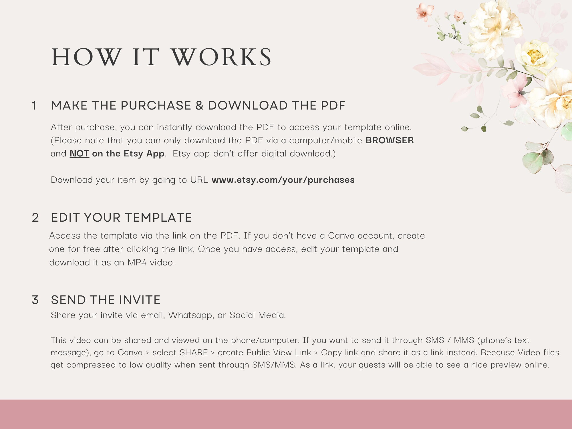 Digital Brown Birthday Party Invitation, Brown Birthday Card Digital ...