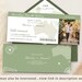 Australian Passport Wedding Invitation, Sage Green Passport Wedding ...