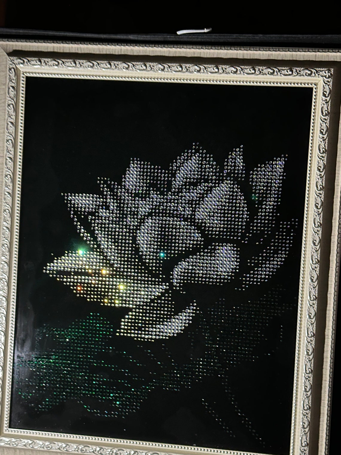 Lotus. Template for Rhinestone Layout, 1 or 2 Colors, SS5-20 Size ...