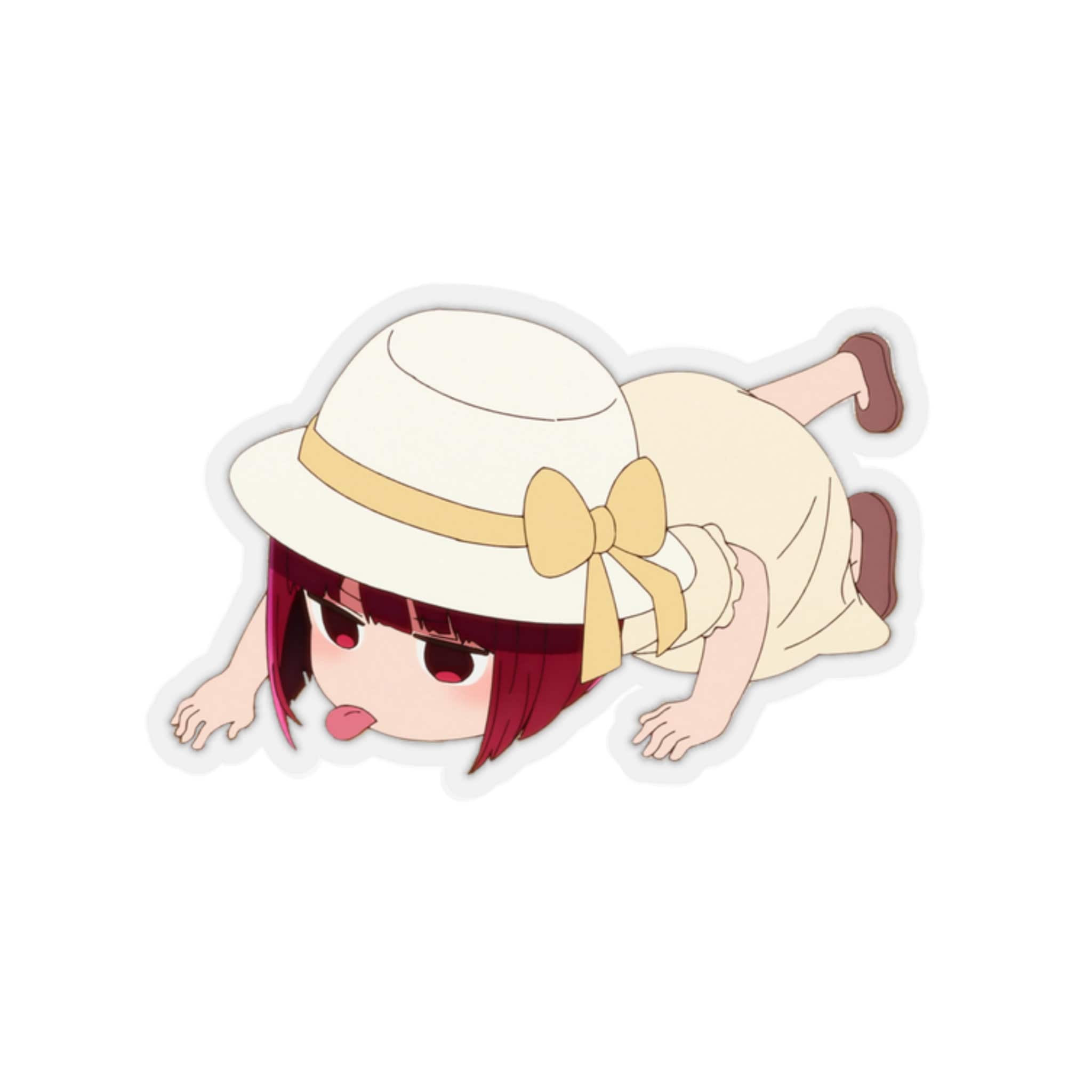 Oshi No Ko Sticker Arima Kana Licking Baking Soda Oshi No Ko Chibi Baby ...