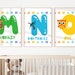 Rainbow Alphabet Print, ABC Poster, Nursery Alphabet Printable Wall Art ...