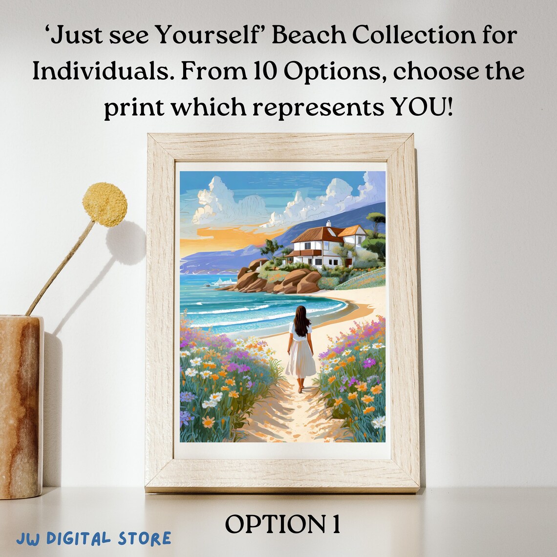 JW Digital Art Just See Yourself: Beach Collection for Individuals ...