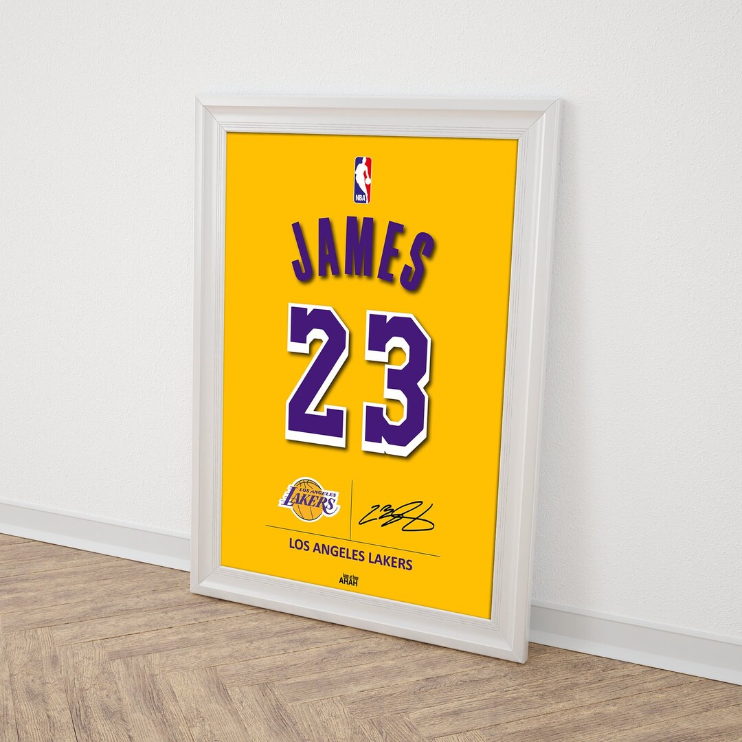 Instant Download Wall Decor of NBA Players, Lebron James's Printable ...