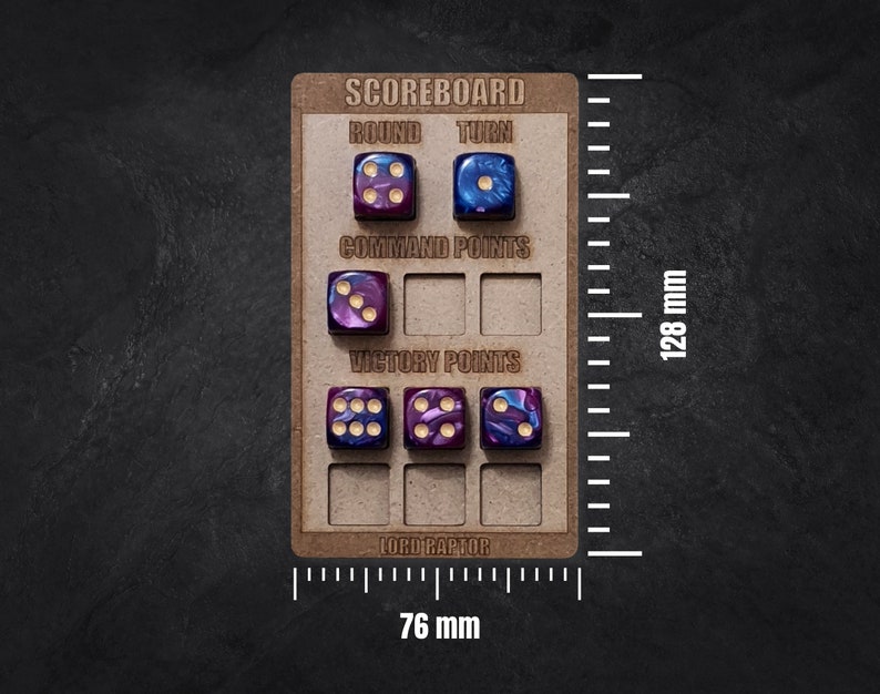 Warhammer Age of Sigmar Scoreboard SVG - PDF - DXF - Lightburn ...