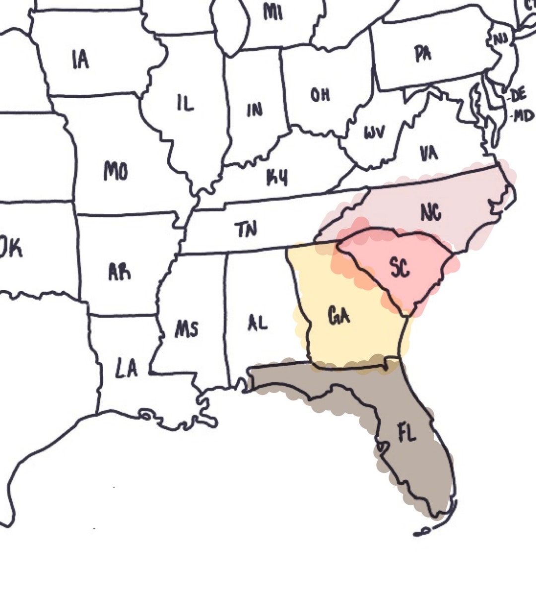 Sales Tracker PDF, Small Business Sales Map, Digital Download ...
