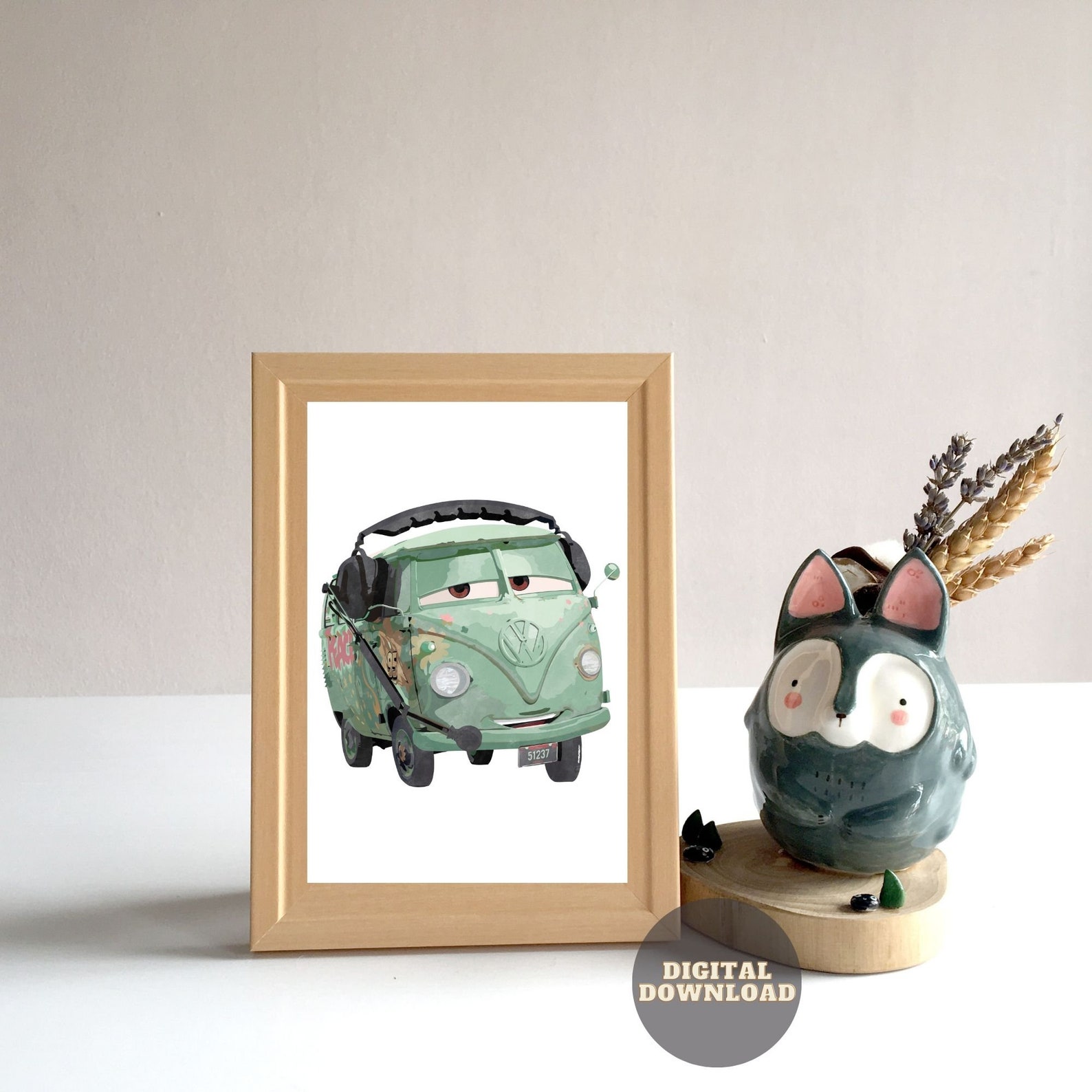 Fillmore Disney Pixar Cars Disney Cars Print Disney Cars - Etsy