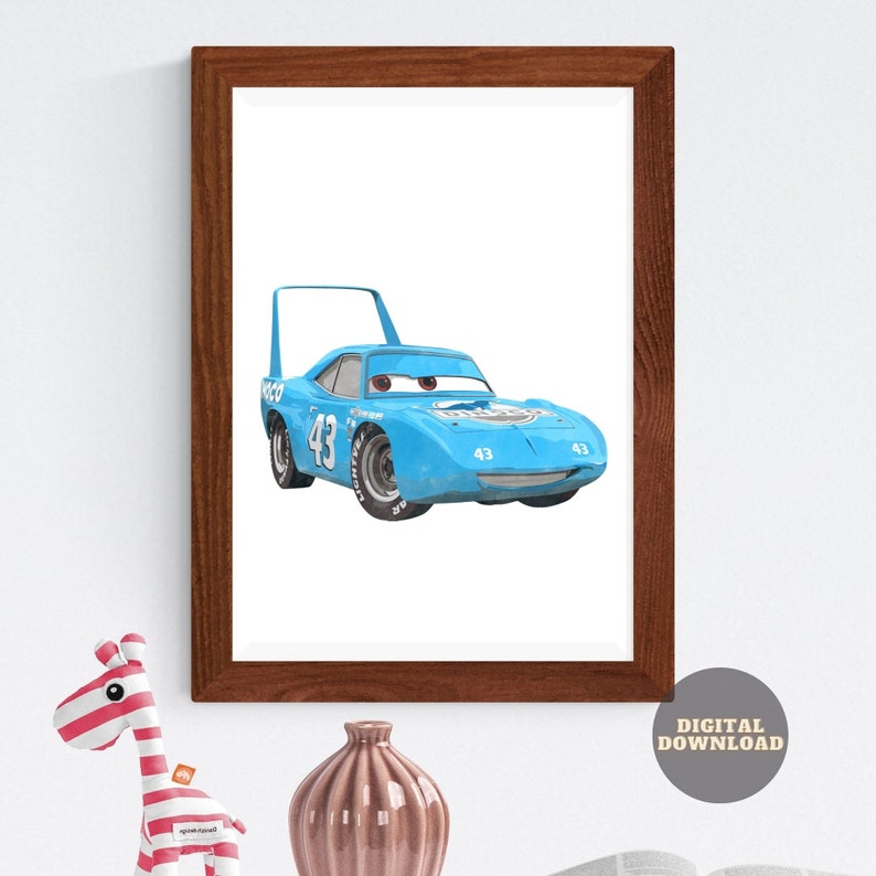 Strip Weathers, Disney Pixar Cars, Disney Cars Print, Disney Cars ...