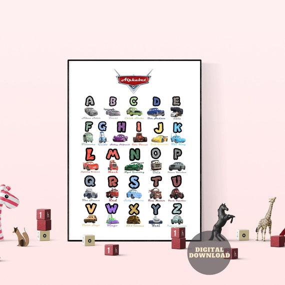 Alfabeto Da Disney Pixar