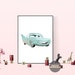 Flo Disney Cars Disney Pixar Cars Printable Art Watercolor - Etsy