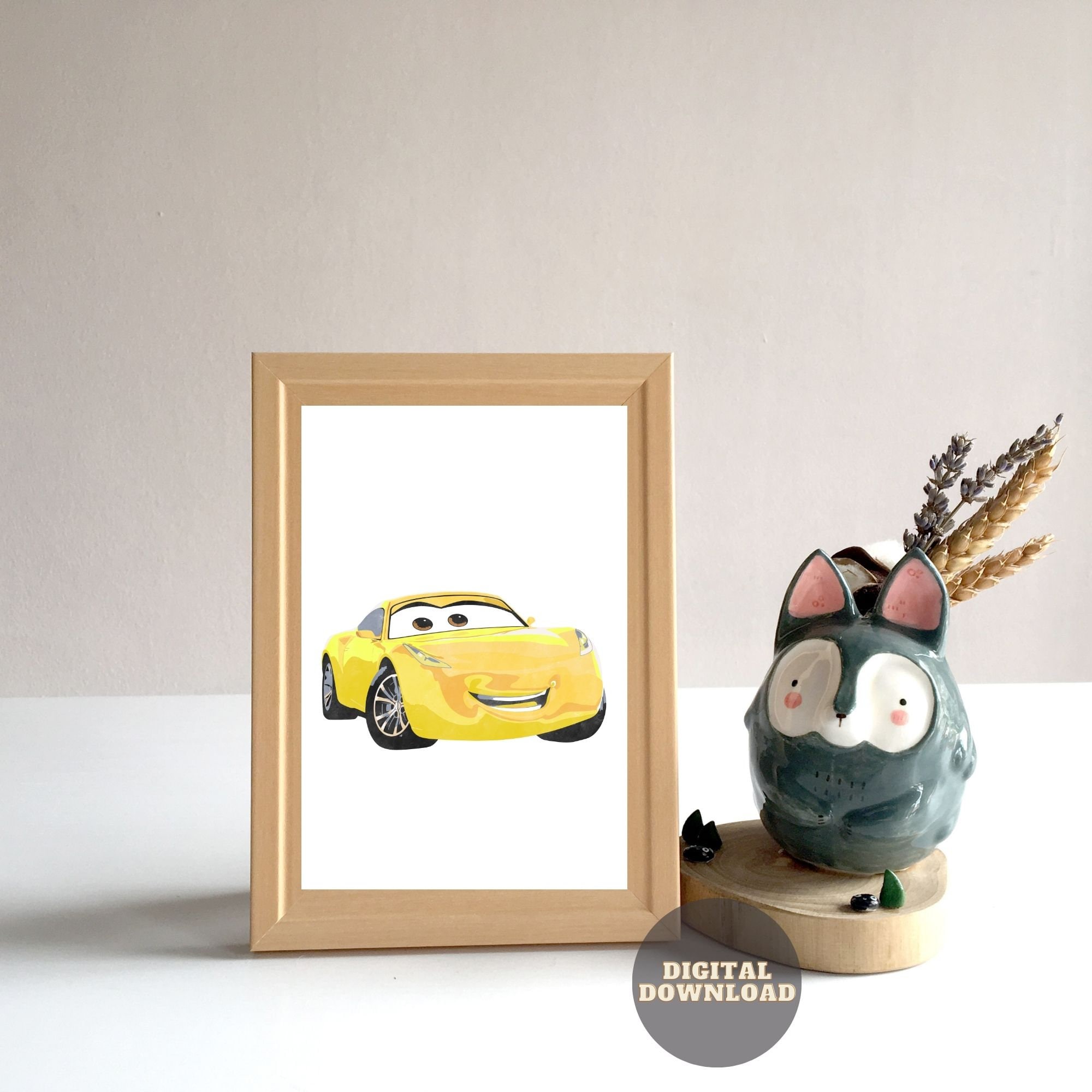 Cruz Ramirez, Disney Pixar Cars, Disney Cars Print, Disney Cars Poster ...