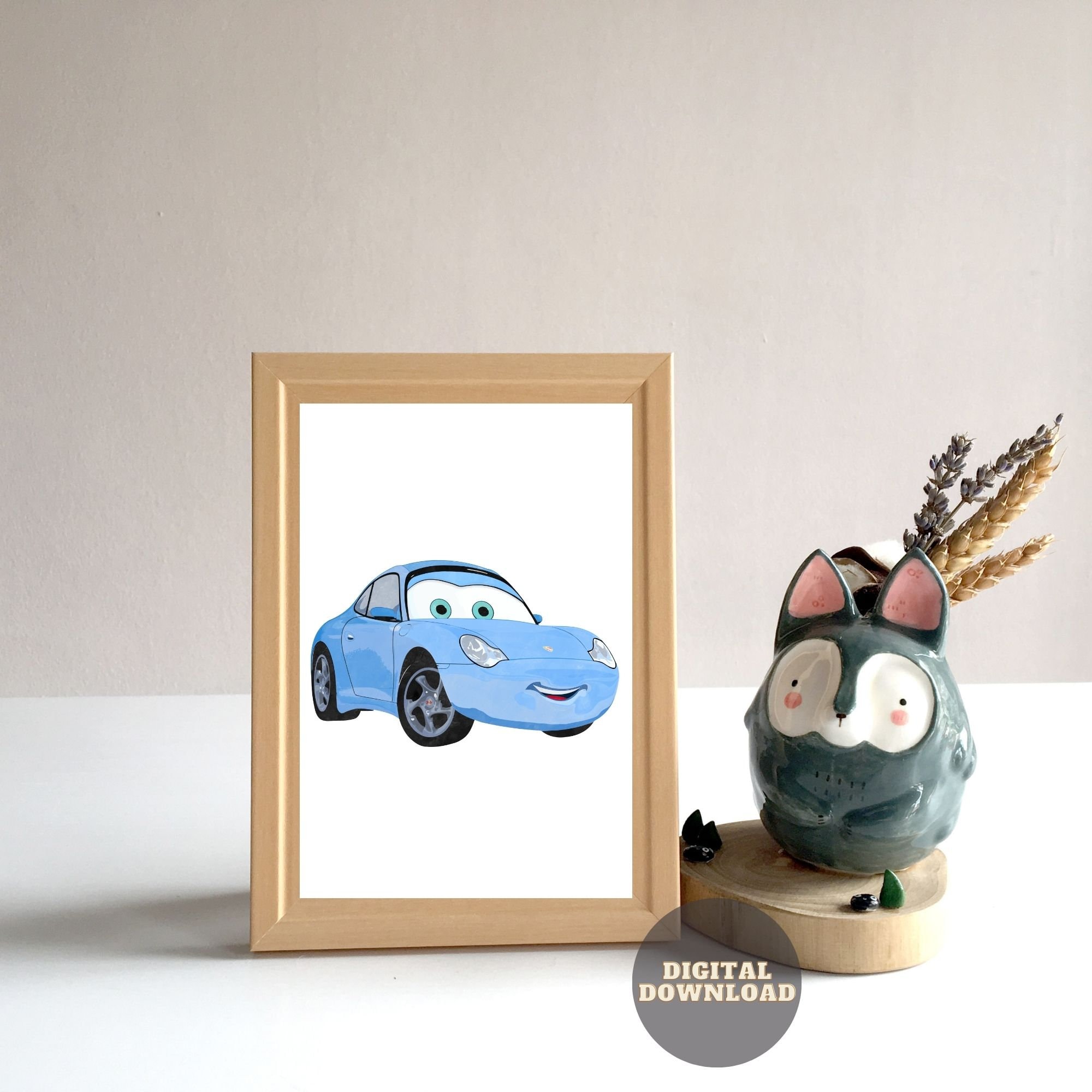 Sally Carrera, Disney Pixar Cars, Disney Cars Print, Disney Cars Poster ...