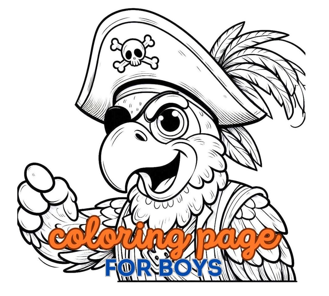 Children's Coloring Page Pirates | for Boys | 30 Coloring Pages at Any ...